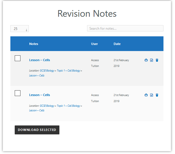 Features | Access Tuition